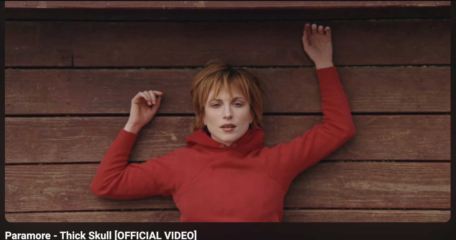 Paramore Releases Video For "Thick Skull"